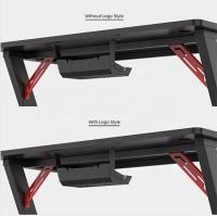 China Commercial Furniture Computer Table with RGB Lighting System and Adjustable Design for sale