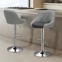 China Customized Color High Back Chair for Kitchen Restaurant ALINUNU High Stool Bar Chair for sale