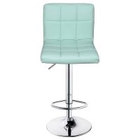 China Bar Furniture Adjustable Swivel Bar Stool with Back Seat Material Type Faux Leather for sale