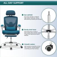 China Customized Color Back Mesh Rolling Swivel Mesh Chairs with Wheels Item Weight 34.4 Pounds for sale