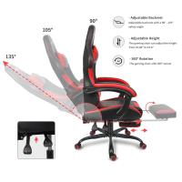 China Customized Color Metal Gaming Chair with Adjustable Height and Lumbar Support for sale