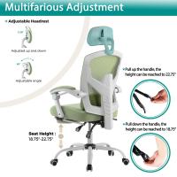 China Back Mesh Office Chair with Swivel and Reclining Functions 34.4 Pounds Modern Design for sale
