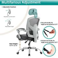 China Back Mesh Office Swivel Reclining Chair with Adjustable Height and Customized Color for sale