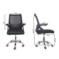 China Executive Gaming Office Chair with Adjustable Armrest and Swivel Function in Fabric for sale