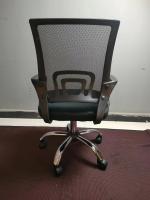 China Office Home Indoors Mid-back Full Mesh Computer Desk Chair with High Density Foam Seat for sale