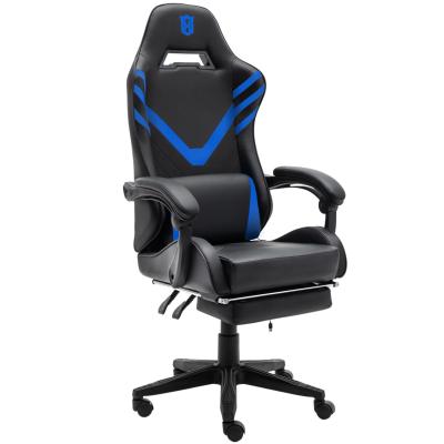China Ergonomic High Back Computer Gaming Chair with Lumbar Support and Synthetic Leather for sale