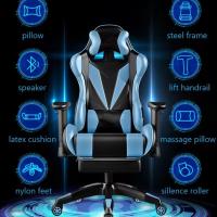 China Swivel Chair ALINUNU Pu Leather Gaming Chair with 360 Swivel/ Height Adjust/Recliner for sale