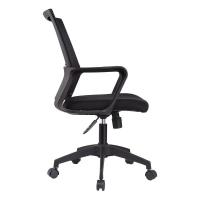 China Adjustable Nylon Base Mesh Office Chair with Customized Fabric and Black PP Back for sale