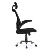 China Comfortable High Back Mesh Home Manager Office Chair with Chromed Armrest from ALINUNU for sale