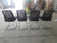 China Ergonomic Chair Modern Style Silver Base Mesh Office Chair with Adjustable Height for sale