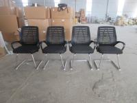 China Ergonomic Chair Modern Style Silver Base Mesh Office Chair with Adjustable Height for sale
