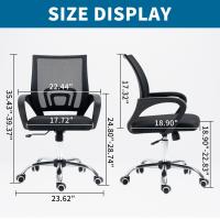 China Mail Packing Y Home Office Full Mesh Chair with Lumbar Support and Swivel Function for sale