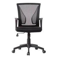 China R300mm Nylon Base Black Mesh Administrative Office Chair for Professional Environments for sale