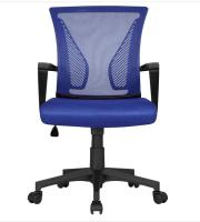 China R300mm Nylon Base Black Mesh Administrative Office Chair for Professional Environments for sale