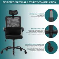 China Ergonomic Mesh Home Office Computer Chair with Customized Color and Rotating Rolling for sale