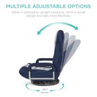 China ALINUNU Swivel Gaming Chair 360 Degree Multipurpose Floor Chair Rocker for TV Viewing for sale