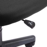 China Low Back Computer Desk Chair with Rotating Feature Adjustable Height Mesh Upholstery for sale