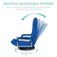 China Modern Design ALINUNU Swivel Gaming Chair for TV 360 Degree Multipurpose Floor Rocker for sale