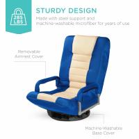 China Modern Design ALINUNU Swivel Gaming Chair for TV 360 Degree Multipurpose Floor Rocker for sale