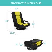 China Swivel Gaming Chair 360 Degree Multipurpose Floor Chair Rocker for TV Customized Color for sale