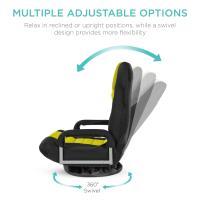 China Swivel Gaming Chair 360 Degree Multipurpose Floor Chair Rocker for TV Customized Color for sale
