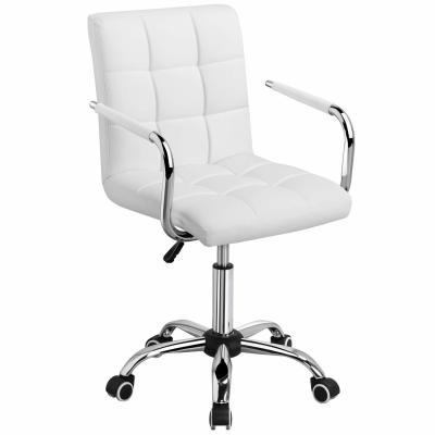 China Adjustable Back Leather Office Chair Perfect for Modern and Stylish Work Environments for sale