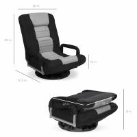 China Swivel Gaming Chair 360 Degree Multipurpose Floor Chair Rocker for TV Customized Color for sale