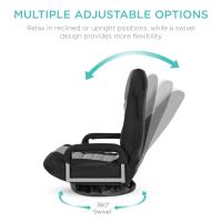 China Swivel Gaming Chair 360 Degree Multipurpose Floor Chair Rocker for TV Customized Color for sale