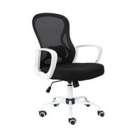 China Commercial Furniture Executive Adjustable Stool Mid Back Mesh Desk Chair Modern Style for sale