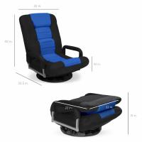 China Mail packing ALINUNU Swivel Gaming Chair 360 Degree Multipurpose Floor Chair Rocker for TV for sale