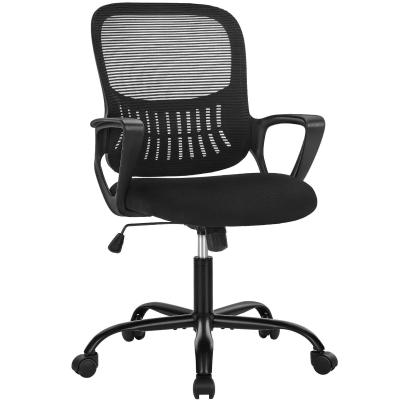 China Adjustable Ergonomic Office Desks and Chairs Mesh Chairs with Comfortable Armrests for sale