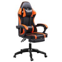 China Customized Color Ergonomic Gaming Chair with Footrest and Adjustable Height ALINUNU for sale