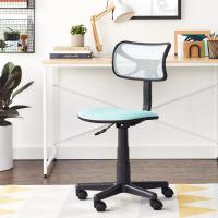 China Small Office and Children Adjustable Height Rotating Mesh Desk Chairs with 3 Gas Lift for sale