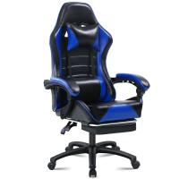 China Ergonomic Gaming Chair with Adjustable Height and Footrest in Customized Color for sale