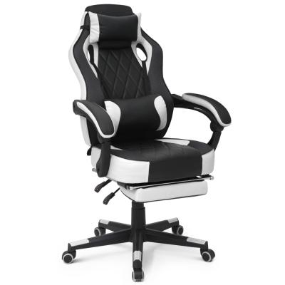 China Customized Color Racing Style PU Leather Gaming Chair with Swivel Functionality for sale
