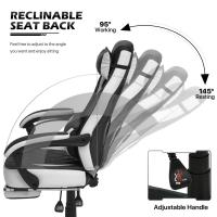 China Customized Color Racing Style PU Leather Gaming Chair with Swivel Functionality for sale