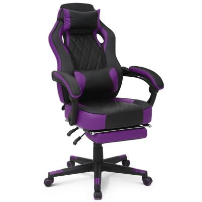 China Racing Style PU Leather Gaming Chair Ergonomic Design Foam Seat Material from ALINUNU for sale