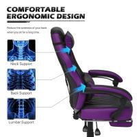 China Racing Style PU Leather Gaming Chair Ergonomic Design Foam Seat Material from ALINUNU for sale