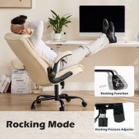 China Swivel Task Chair with Lumbar Support and Adjustable Flip-up Armrest 3 Gas Lift 25.76 Pounds for sale