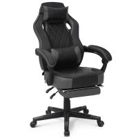 China Swivel Chair ALINUNU PU Leather Gaming Chair with 360 Swivel/ Height Adjust/Recliner for sale