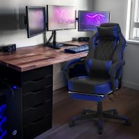 China Adjustable Height Gaming Chair in PU Leather for Racing Style Computer Gaming at ALINUNU for sale