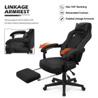 China ALINUNU 's PU Gaming Chair Ergonomic Racing Style Adjustable for Long Gaming Sessions for sale