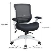China 360 Swivel Ergonomic Mesh Computer Chair with Height Adjust and Waist Support Function for sale