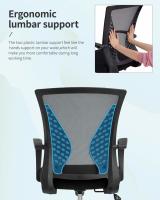 China Direct Gas Lift Office Chair with Waist Support Function and Maximum Weight of 300 Pounds for sale