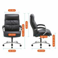 China Direct Oil Rubbed Finish Ergonomic Desk Chair with Mesh Back and Height Adjusting Arm for sale