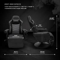 China 360 Swivel Computer Recliner Gaming Chair with Height Adjust and Modern Design Style for sale