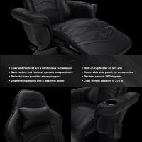 China 360 Swivel Computer Recliner Gaming Chair with Height Adjust and Modern Design Style for sale