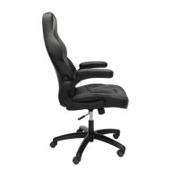 China Leather Racing Style High Back Gaming Chair Ergonomic 360 Swivel PC Computer Desk Chair for sale