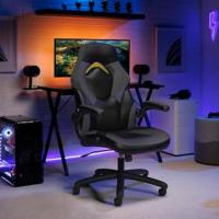 China Leather Racing Style High Back Gaming Chair Ergonomic 360 Swivel PC Computer Desk Chair for sale