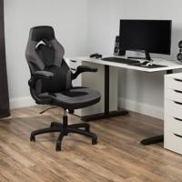 China Leather Racing Style High Back Gaming Chair Ergonomic 360 Swivel PC Computer Desk Chair for sale